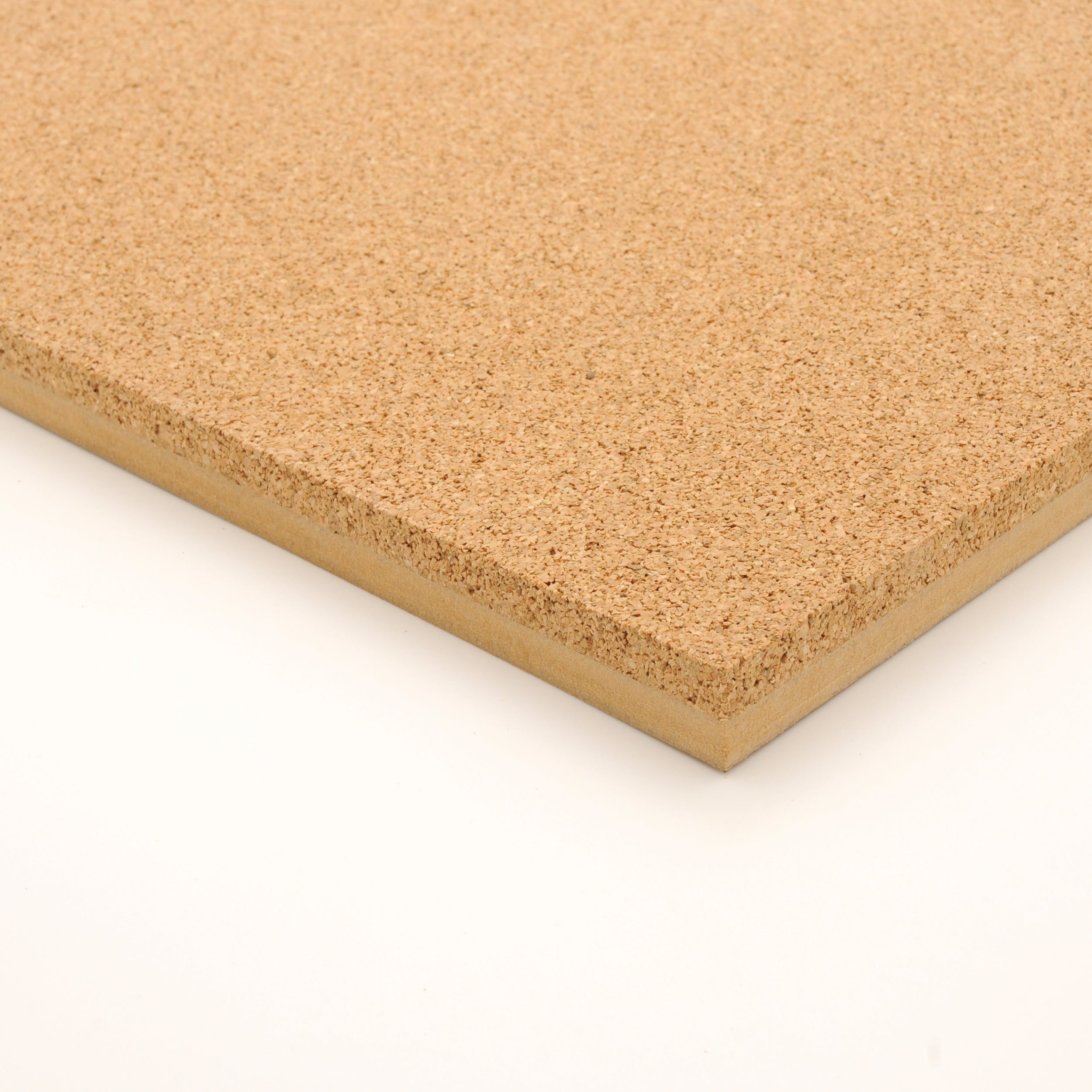Custom Size Square Edges MDF Backed Cork Pinboard - 9mm MDF with 10mm ...